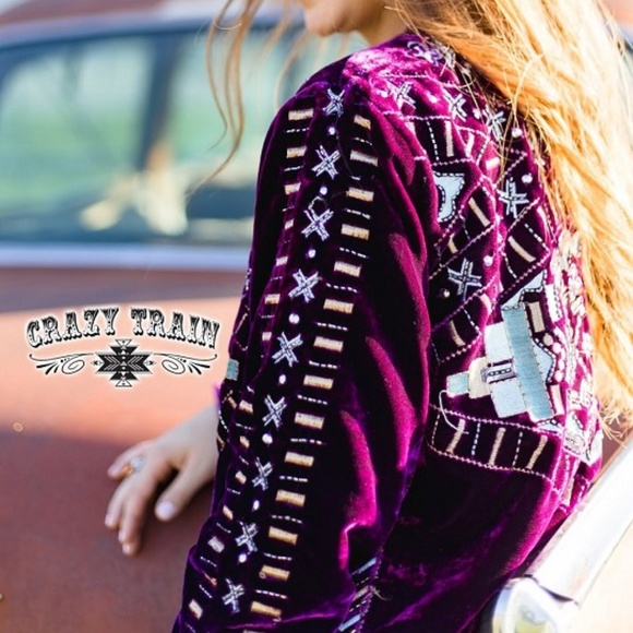 Crazy Train | Jackets & Coats | Crazy Train The Mcentire Duster Velvet ...